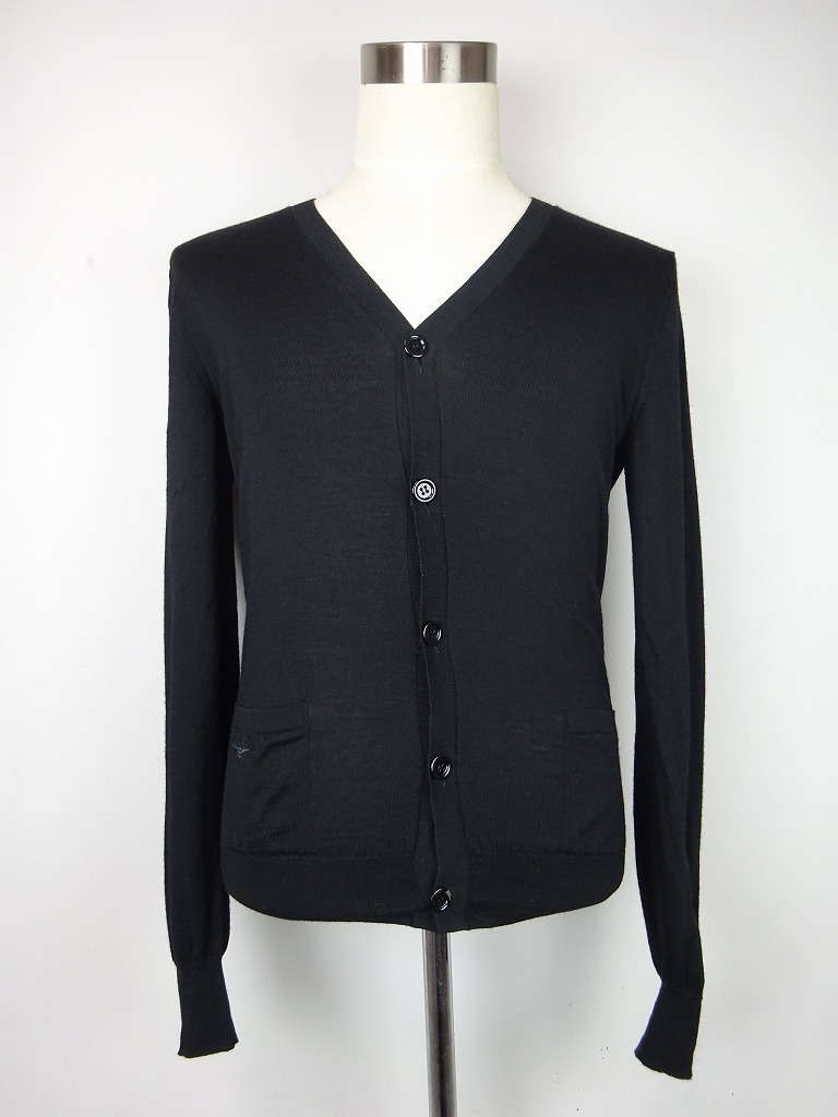国内正規品 Dior homme 10AW ウール カーディガン S 黒(セーター)｜売買されたオークション情報、yahooの商品情報を ...