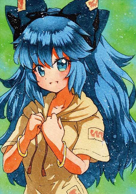 Rinka 依神紫苑 同人手描きイラスト 東方Project 水彩 A6(手描きイラスト)｜売買されたオークション情報、yahooの商品情報をアーカイブ公開 - オークファン（aucfan.com）