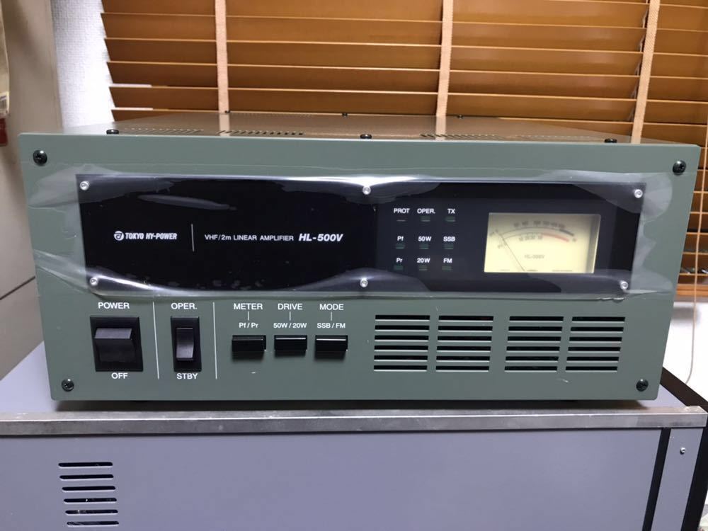 144MHz 500Wパワーアンプ HL-500V 東京ハイパワー(アクセサリ)｜売買されたオークション情報、yahooの商品情報をアーカイブ ...