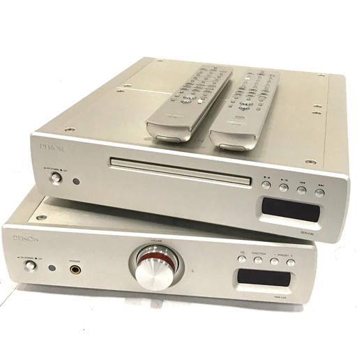 DENON PMA-CX3 プリメインアンプ DCD-CX3 SACD CD プレイヤー リモコン付き デノン(DENON)｜売買された ...