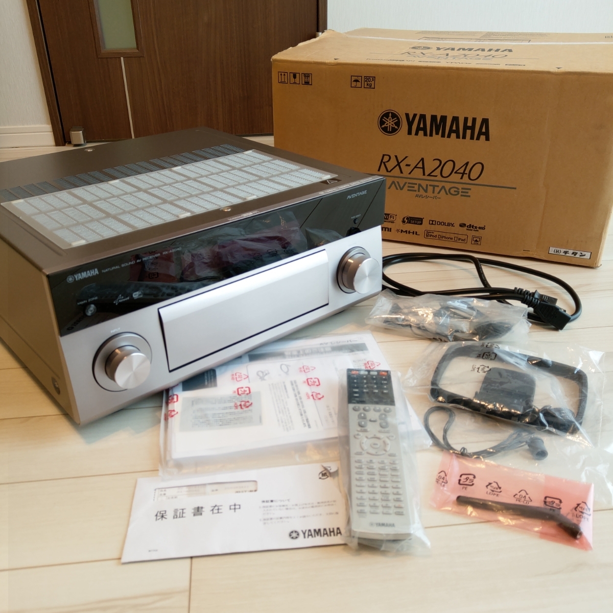 保証残 付属品有 YAMAHAヤマハ AVアンプ AVENTAGE RX-A2040(ヤマハ)｜売買されたオークション情報、yahooの商品 ...