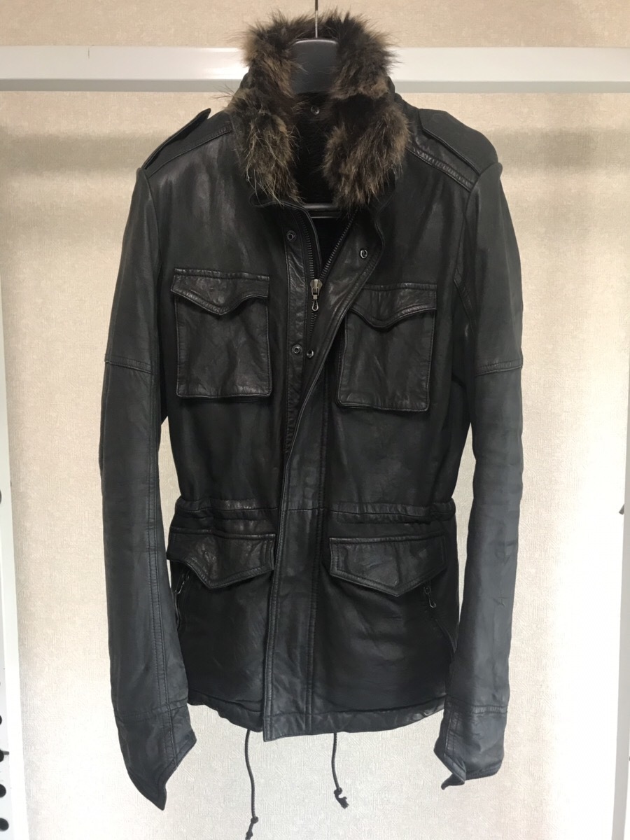 SHELLAC シェラック M65 レザー ブルゾン 裏ボア 5351(ジャケット、上着)｜売買されたオークション情報、yahooの商品情報をアーカイブ公開 - オークファン（aucfan.com）