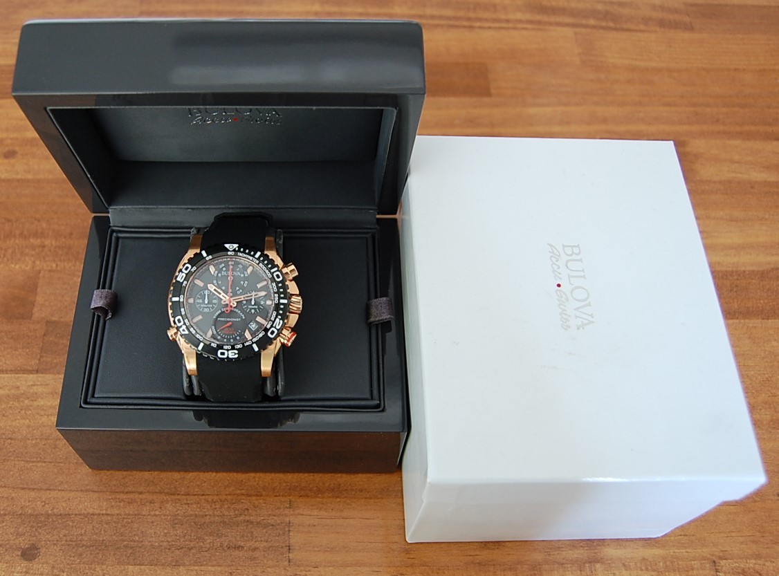 良品 ブローバ プレシジョニスト クロノグラフ BULOVA PRECISIONIST 98B211 メンズ 腕時計(ブローバ)｜売買された ...