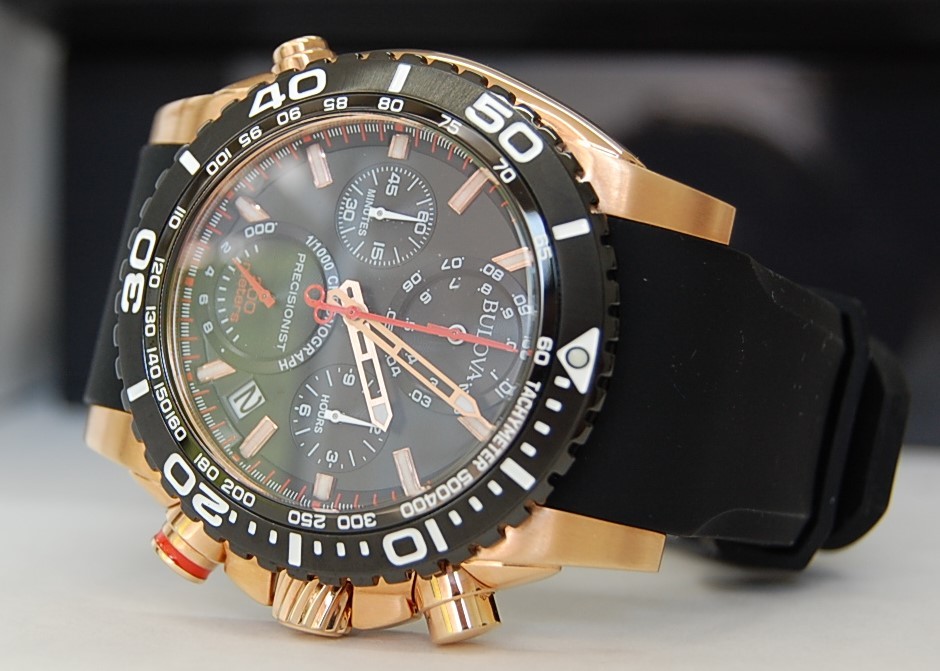 良品 ブローバ プレシジョニスト クロノグラフ BULOVA PRECISIONIST 98B211 メンズ 腕時計(ブローバ)｜売買された ...