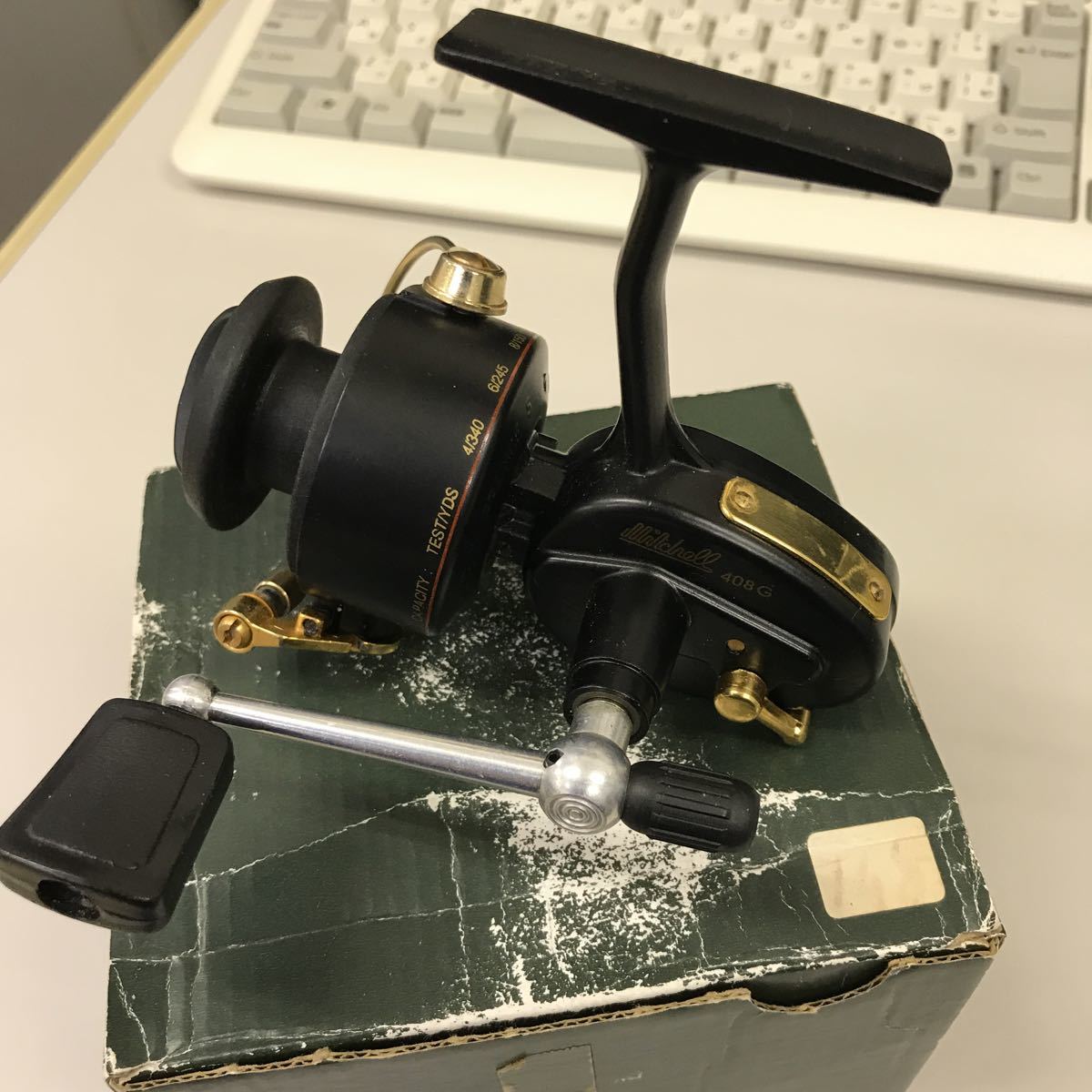 Mitchell ミッチェル408G スピニングリール 欠品あり(ミッチェル)｜売買されたオークション情報、yahooの商品情報をアーカイブ公開 - オークファン（aucfan.com）