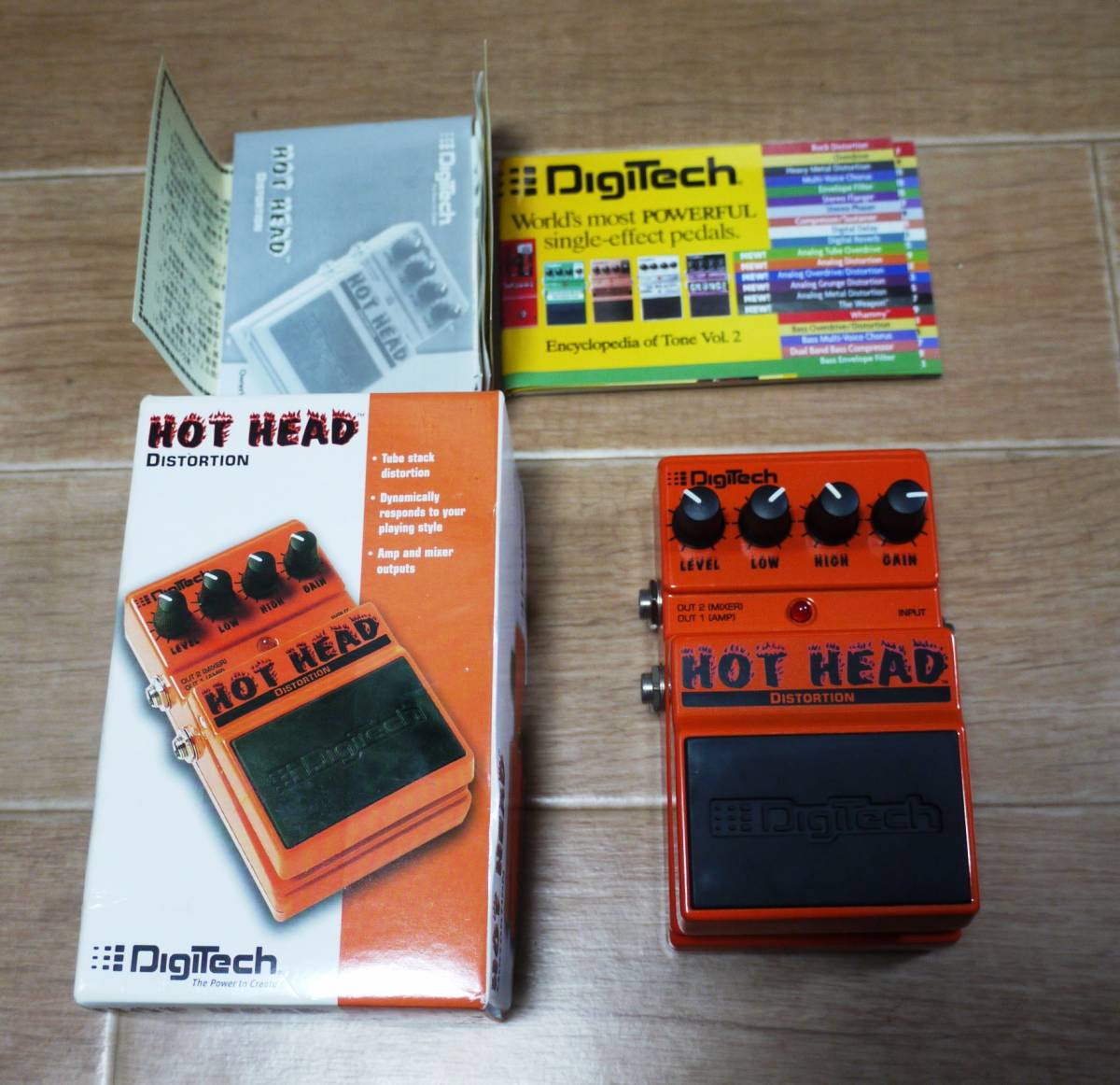 DigiTech HotHead Distortion ディストーション 多様な歪みの優れもの(ディストーション)｜売買されたオークション情報 ...