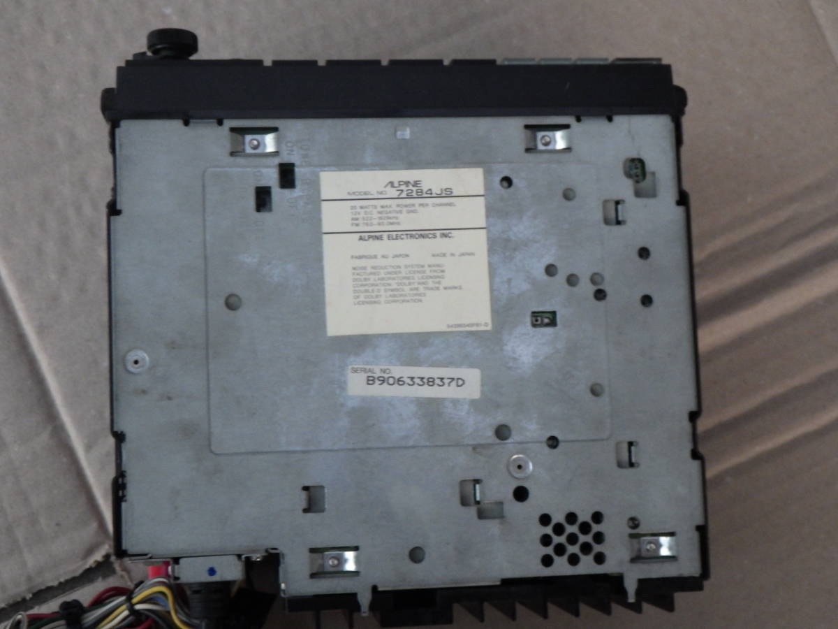 ジャンク ALPINE 7284JS カセットプレーヤー 5903 CDプレーヤー MADE IN JAPAN アルパイン(アルパイン)｜売買されたオークション情報、yahooの商品情報を ...
