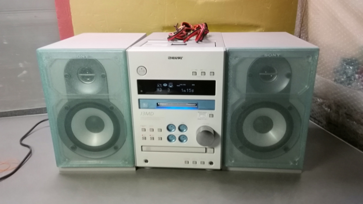 SONY CD/MDカセットコンポ HCD-J3MD(MDコンポ)｜売買されたオークション情報、yahooの商品情報をアーカイブ公開 - オークファン（aucfan.com）