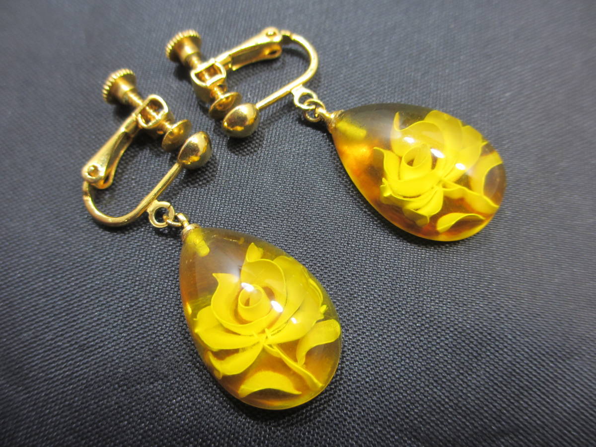 べっ甲 張り鼈甲 透かし彫り デザイン イヤリング アクセサリー 5614(べっ甲)｜売買されたオークション情報、yahooの商品情報をアーカイブ公開 - オークファン（aucfan.com）