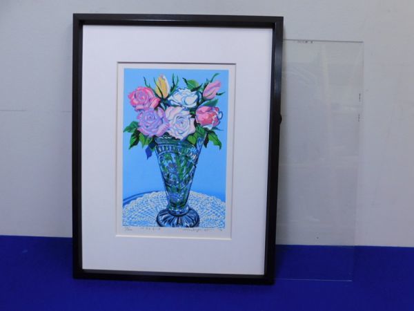 JG598 バラとレース 渡部正彌 本紙18cm 26cm 日本画油絵日本絵画(その他)｜売買されたオークション情報、yahooの商品情報を ...