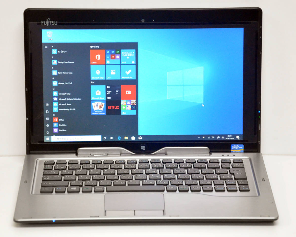 良品 タブレットPC 富士通 STYLISTIC Q702/G Corei5-3427U 1.8GHz/メモリ4GB/SSD 64GB/カメラ ...