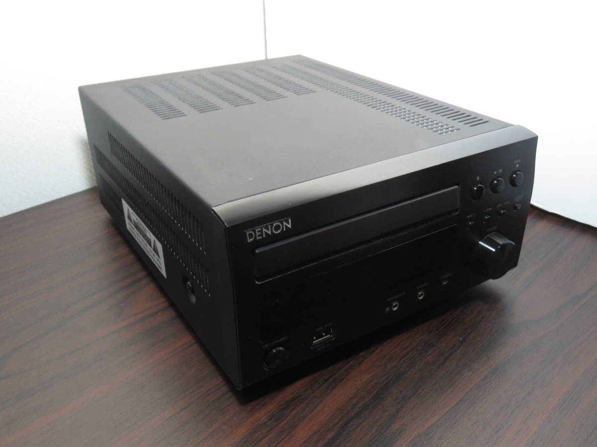 限定一台限り DENON RCD-M38 BLACK リモコン付き(DENON)｜売買されたオークション情報、yahooの商品情報をアーカイブ ...