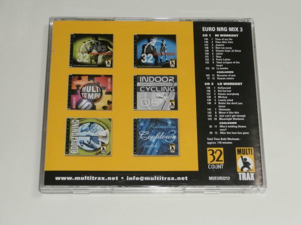 エアロビクス 2枚組CD MULTITRAX Euro NRG Mix Volume 03 AEROBICS(その他)｜売買されたオークション ...