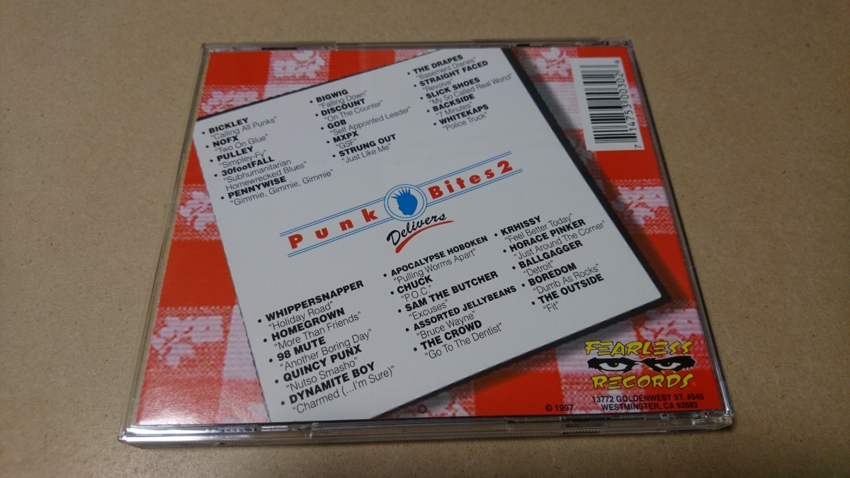 CD VA/PUNK BITES 2 30曲収録 FEARLESS RECORDS PULLEY BIGWIG DISCOUNT SLICK ...