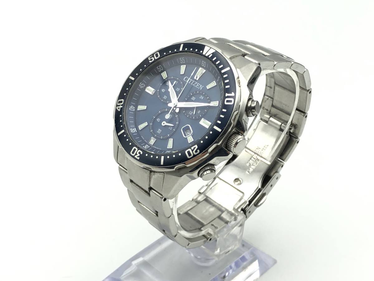j-75 CITIZEN/シチズン Eco-Drive クロノグラフ GN-4-S Diver 電波ソーラー 不動 ジャンク メンズ腕時計(シチズン)｜売買されたオークション情報、yahooの ...
