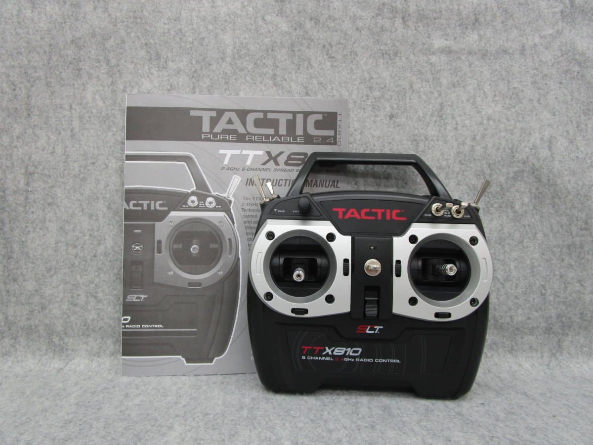 TACTIC TTX810 2.4GHz 8-CHANNEL SPREAD SPECTRUM RADIO 自宅保管品 元箱入り 取扱説明書付き ...