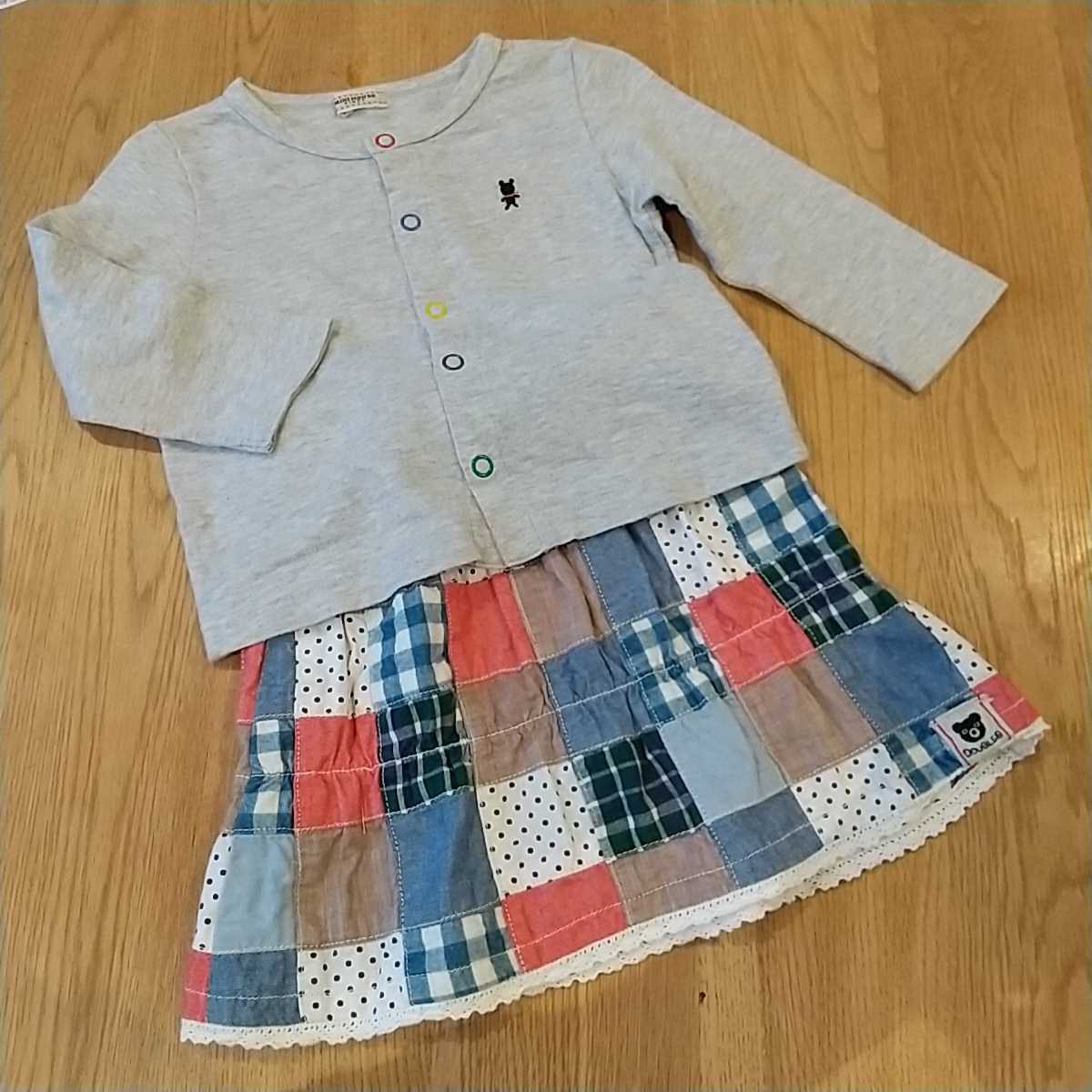 極 ミキハウス ダブルビー パッチワークスカート 80cm(スカート)｜売買されたオークション情報、yahooの商品情報をアーカイブ公開 - オークファン（aucfan.com）