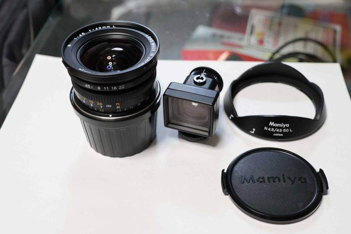マミヤ N 43mm f/4.5 L + 専用ビューファインダー mamiya 7 マミヤ 7II(大判、中判カメラ用)｜売買されたオークション情報、yahooの商品情報をアーカイブ公開 ...