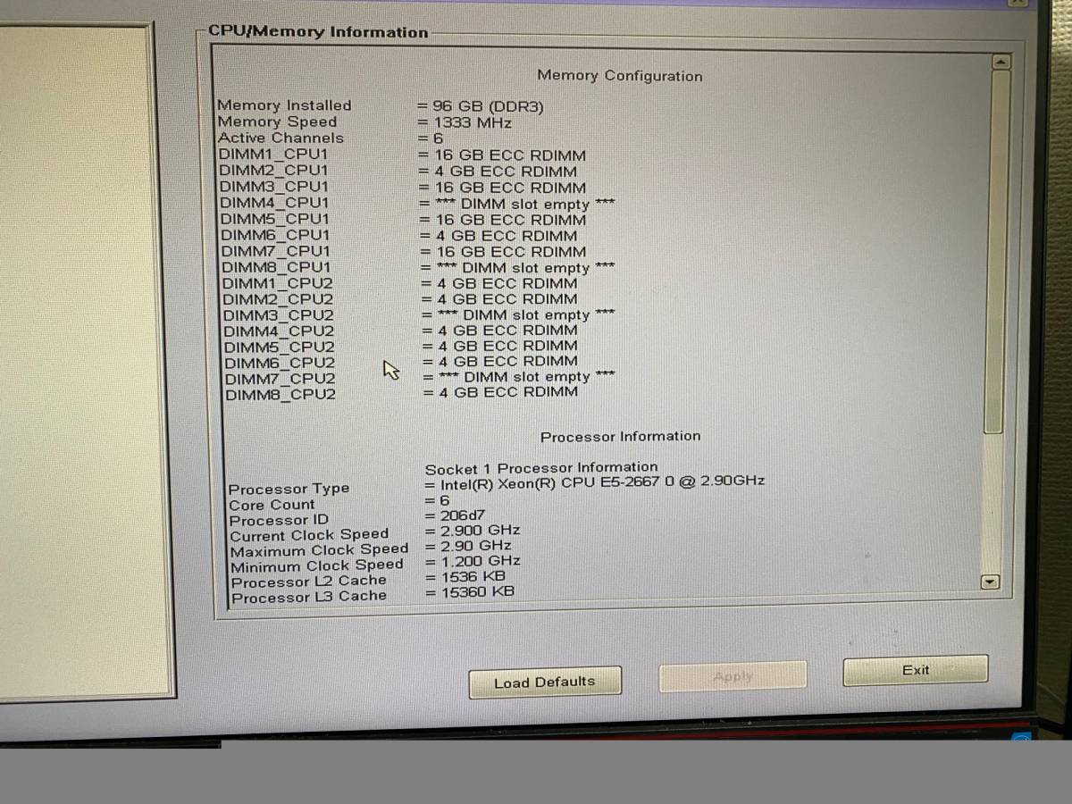 DELL Precision T7600 CPU Xeon E5-4650 x2基 16 Core 32 Thread RAM 96GB SSD 250GB Windows10 Pro ...