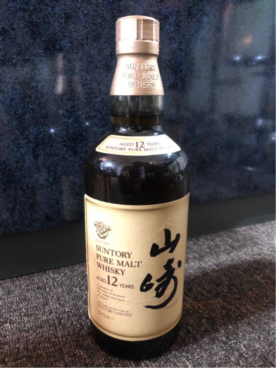 サントリー 山崎 12年 ピュアモルト SUNTORY YAMAZAKI PURE MALT 43% 750ml 3(日本)｜売買されたオークション情報、yahooの商品情報をアーカイブ公開 ...