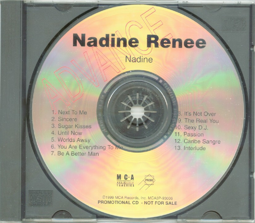 NADINE RENEE / Nadine CD レア盤 お蔵入り(その他)｜売買されたオークション情報、yahooの商品情報をアーカイブ公開 ...
