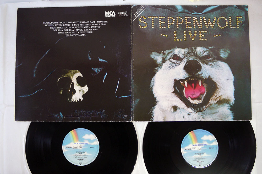 独 STEPPENWOLF/LIVE/MCA 250 424-1(その他)｜売買されたオークション情報、yahooの商品情報をアーカイブ公開 - オークファン（aucfan.com）