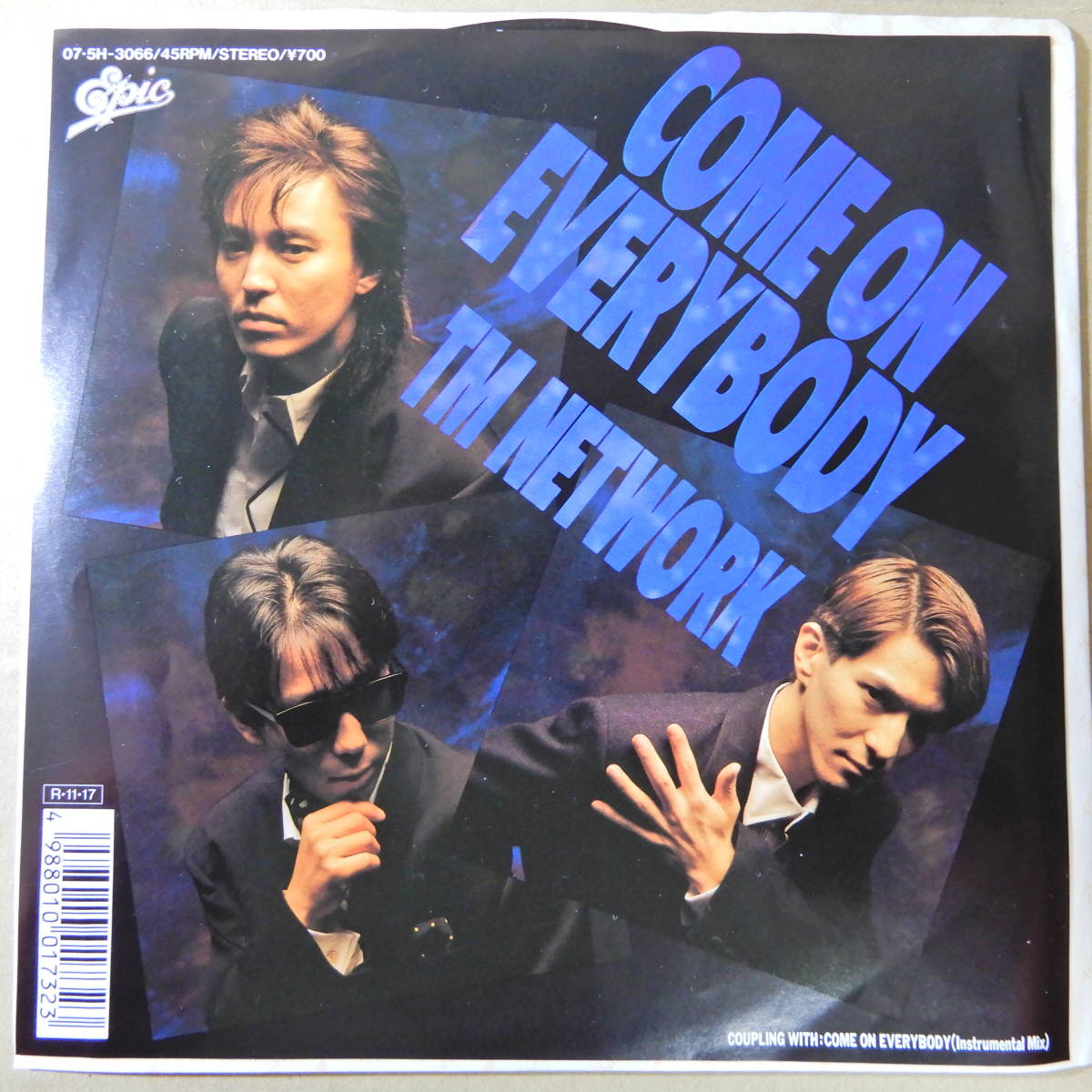 88年EP TM NETWORK/COME ON EVERYBODY 小室哲哉 並良品(TM NETWORK)｜売買されたオークション情報、yahooの商品情報をアーカイブ公開 ...