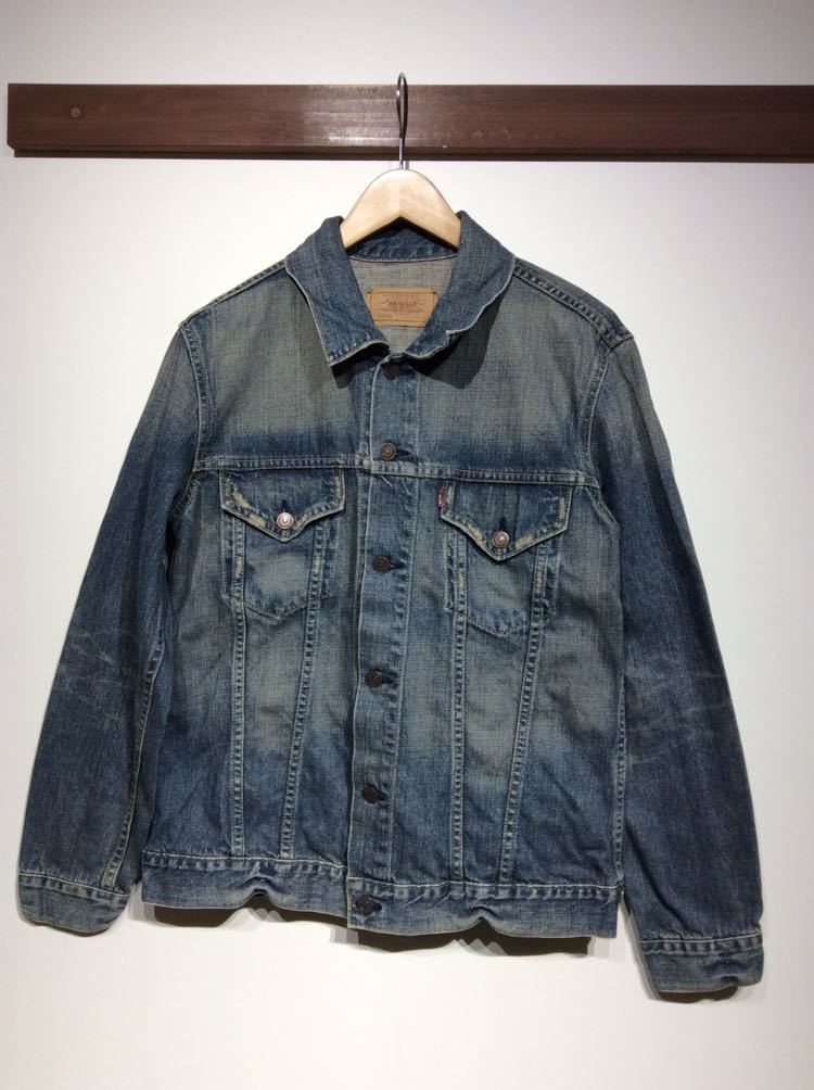 む522 Levi's リーバイス70599 デニムジャケット ジージャン Gジャン 加工 L(ジージャン)｜売買されたオークション情報 ...