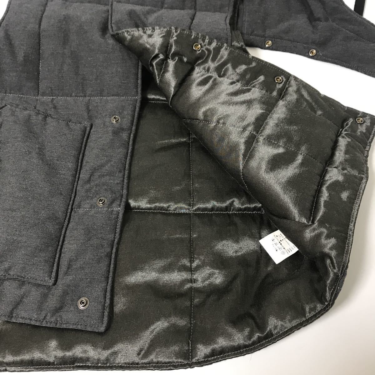 Engineered Garments PRIMALOFT vest M ガーメンツ プリマロフト ベスト リブ フード 取り外し可能 中綿 ...