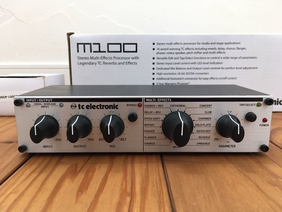 tc electronic m100 空間系マルチエフェクター(エフェクター)｜売買されたオークション情報、yahooの商品情報をアーカイブ ...