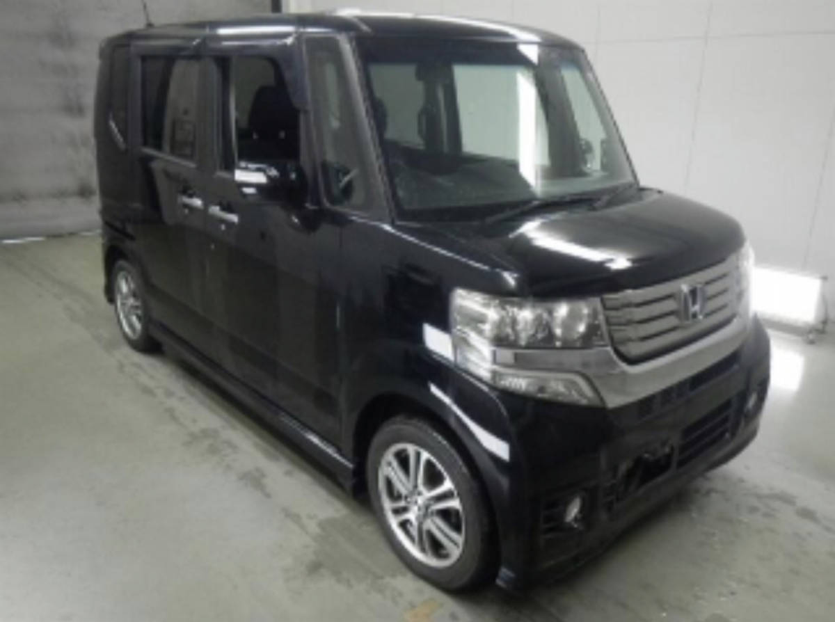 H25年式 N-BOX カスタムG Lパッケージ走行96000キロ パワースライドドア 修復歴なし 車検2年付き(N BOX)｜売買された ...