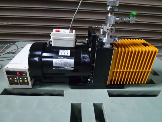 ALCATEL TYPE 2012A SN：109459 3ΦAC200 0.75kW アルカテル 真空ポンプ Rotary pump(ポンプ ...