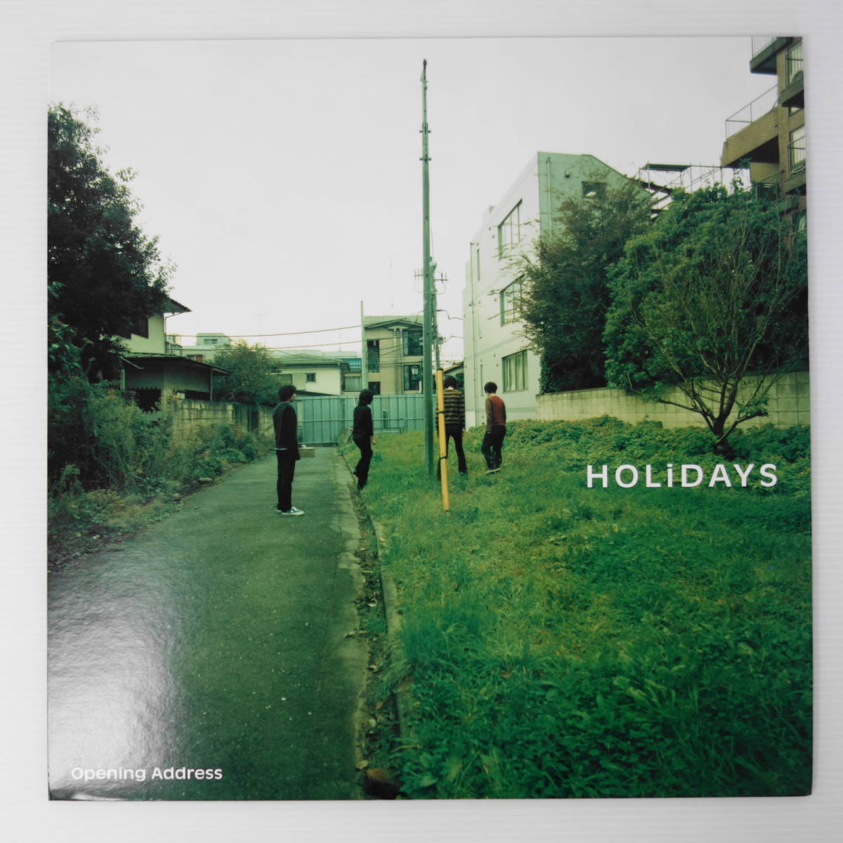 LP ホリデイ HOLiDAYS / OPNING ADDRESS OHJA-8 /L3D(インディーズ)｜売買されたオークション情報 ...