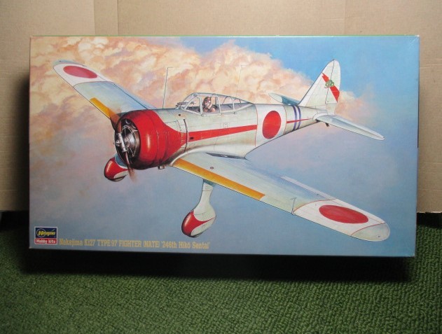 1/48 Hasegawa Nakajima Ki27 TYPE 97 FIGHTER 246th Hiko Sentai 九七式戦闘機(日本 ...
