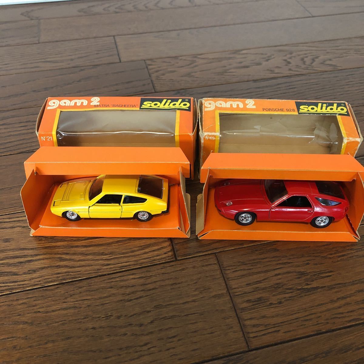 SOLIDO gam2 2台セット MATRA”BAGHEERA” PORSCHE 928(ソリド)｜売買されたオークション情報、yahooの ...