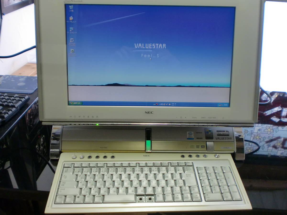 NEC VALUESTAR VS700/9 XP office2003 ジャンク(モニタ一体型)｜売買されたオークション情報、yahooの商品 ...