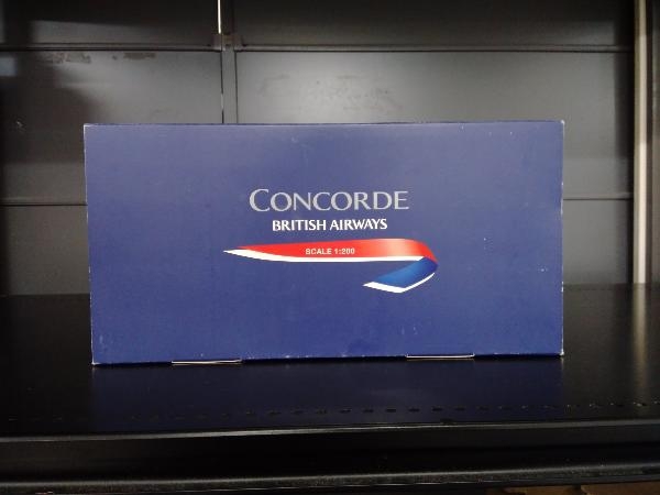 現状品 British AIRWAYS CONCORDE イギリス航空 コンコルド 1:200(民間航空機)｜売買されたオークション情報、yahooの商品情報をアーカイブ公開 - オークファン ...