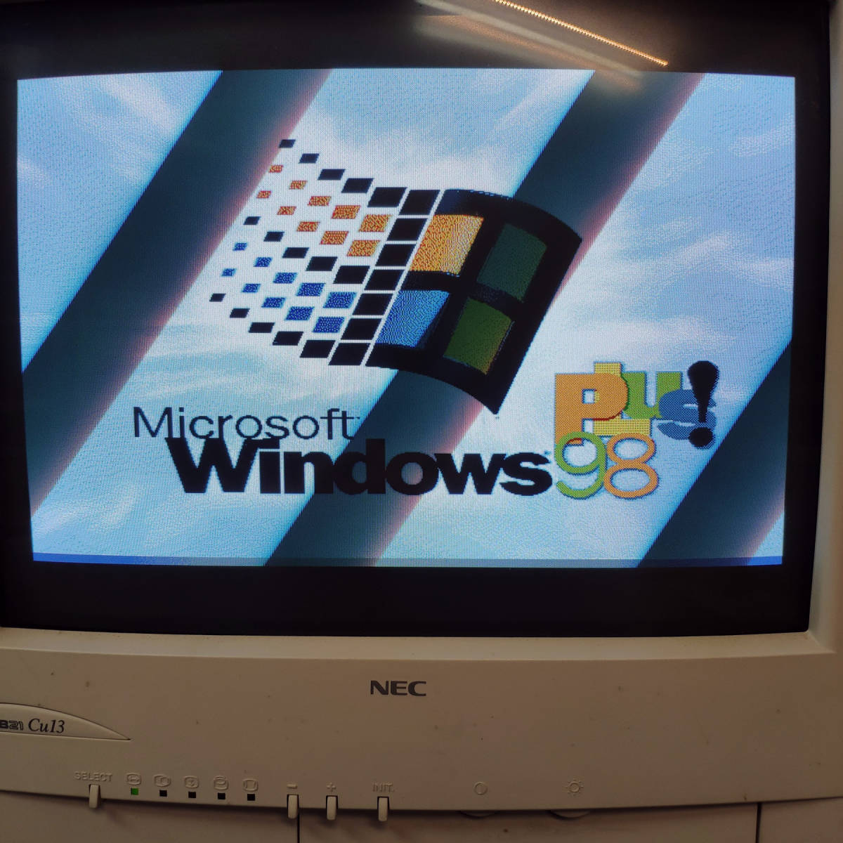 NEC PC9821 Cu13/E 外付HDD付き Windows98 PC98 一体型 キーボード パソコン 98Multi CanBe ...
