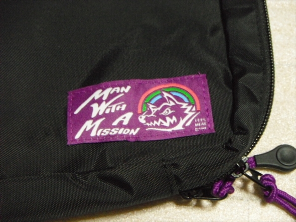 LPB244 MAN WITH A MISSION マンウィズアミッション パッキンバッグ 大小 2点セット 収納 ポーチ 旅行や遠征に ...