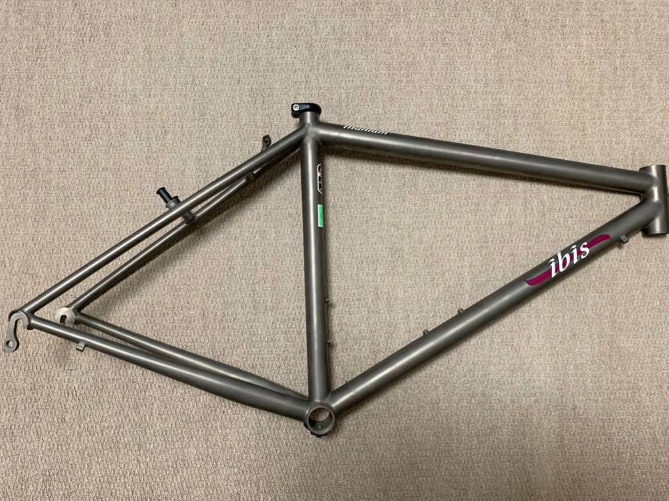 ibis titanium mojo フレーム チタン モジョ MTB アイビス ANCOTECH SEBASTOPOL(マウンテンバイク ...