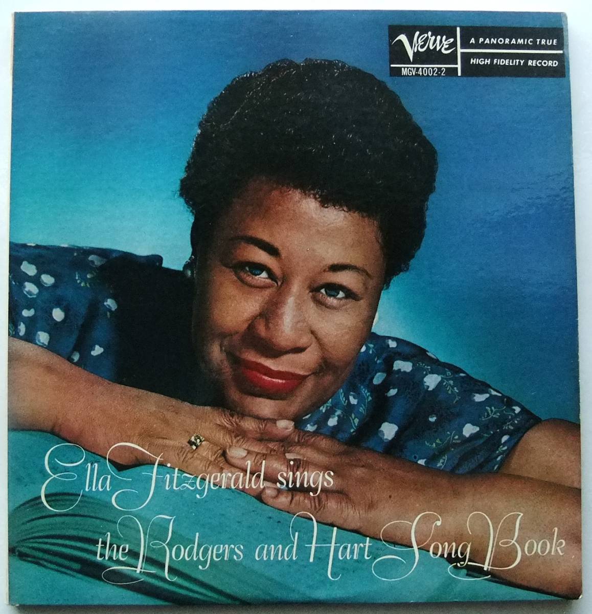 ELLA FITZGERALD Sings The Rodgers and Hart Song Book 2LP Verve MGV 4002 ...