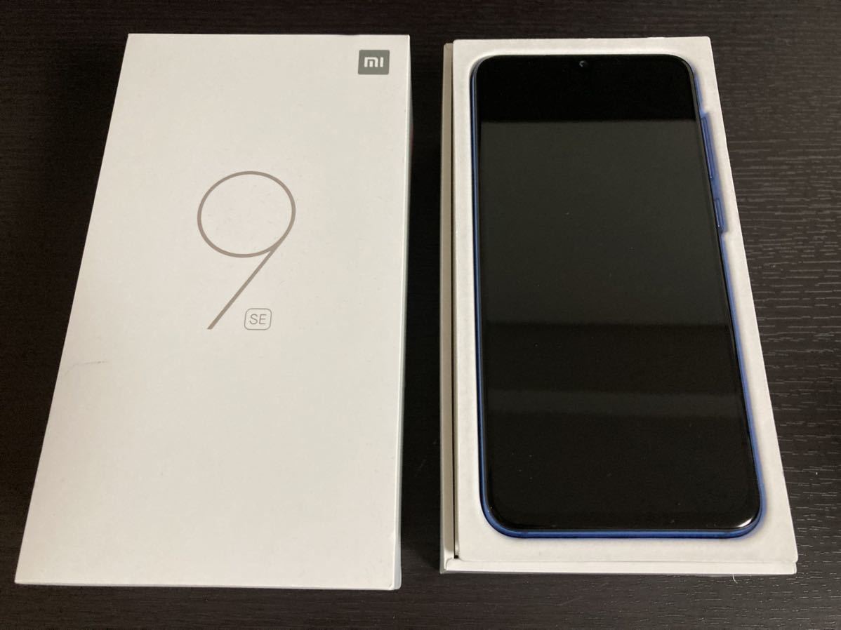 Xiaomi Mi9 SE 6GB/64GB グローバル版 ブルー SIMフリー SIMロック解除(海外版SIMフリー)｜売買された ...