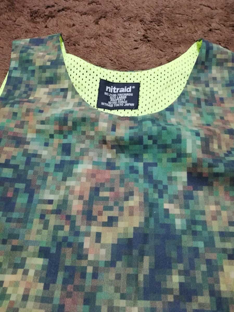NITRAID MESHLINED TANK TOP MOSAIC DF SAMPLE品(ナイトレイド)｜売買されたオークション情報、yahooの商品情報をアーカイブ公開 - オークファン ...