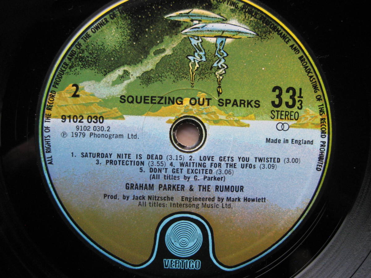 LP GRAHAM PARKER & THE RUMOUR SQUEEZING OUT UK盤(その他)｜売買されたオークション情報 ...