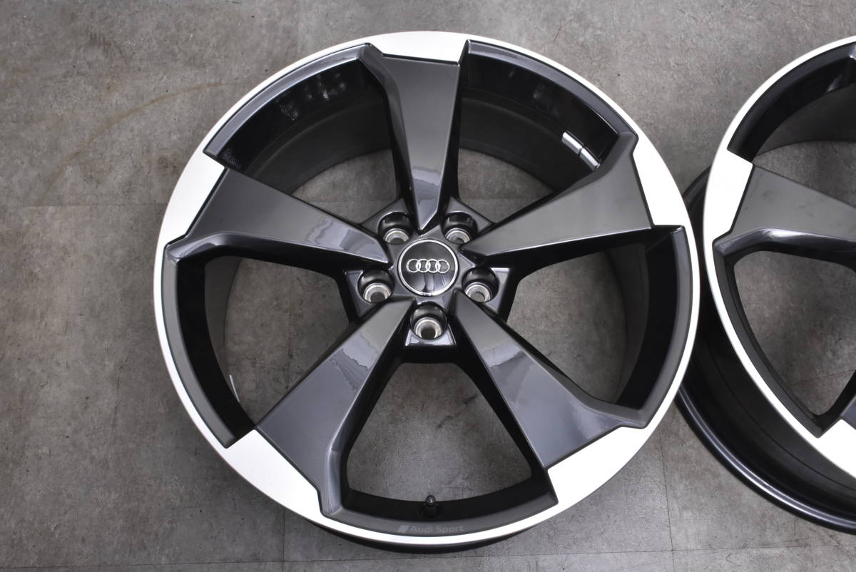 新車外し アウディ 8R Q5 SQ5 純正 20in 8J +39 PCD112 4本セット 品番：80A 071 490 Audi 4G型 ...