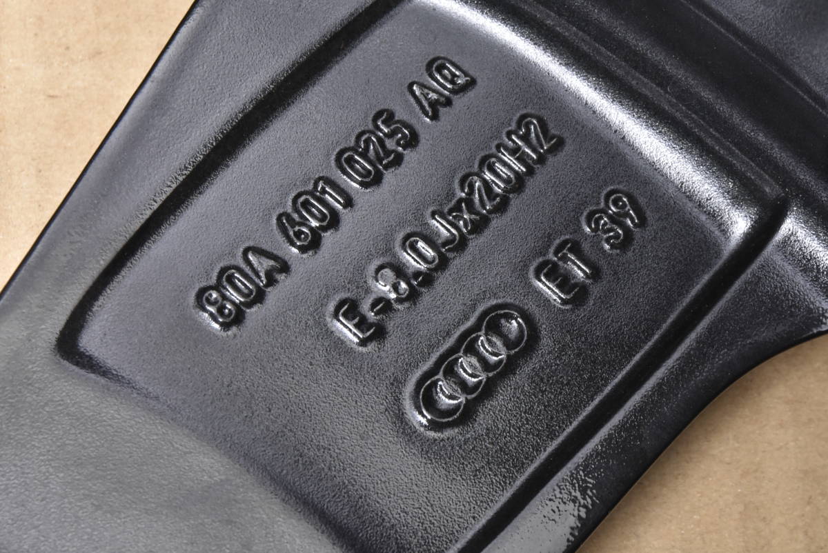 新車外し アウディ 8R Q5 SQ5 純正 20in 8J +39 PCD112 4本セット 品番：80A 071 490 Audi 4G型 ...