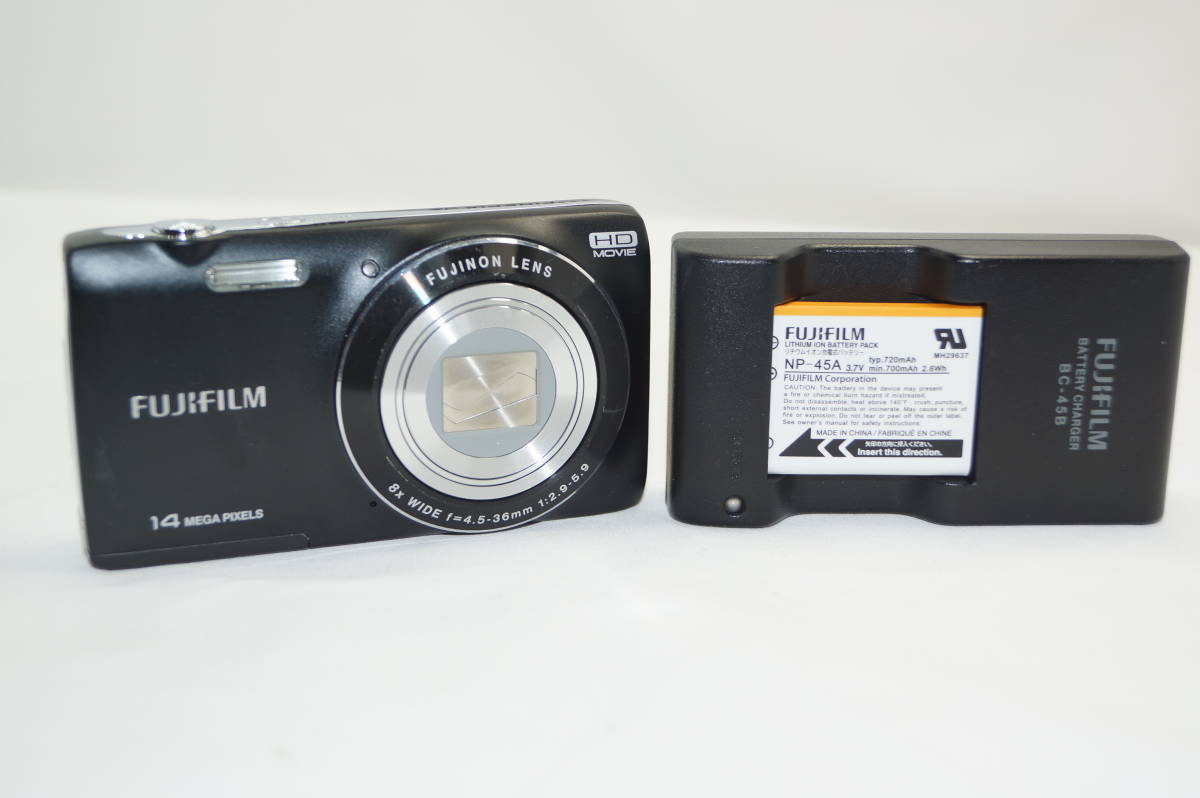 FUJIFILM FINEPIX JZ100 充電器付 み 1400万画素 光学8倍ズーム(富士フイルム)｜売買されたオークション情報 ...