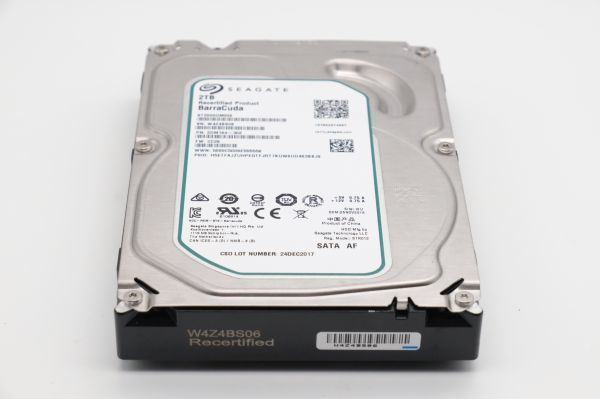 Seagate BarraCuda ST2000DM006 2TB Recertified Product SATA600 内蔵HDD ...