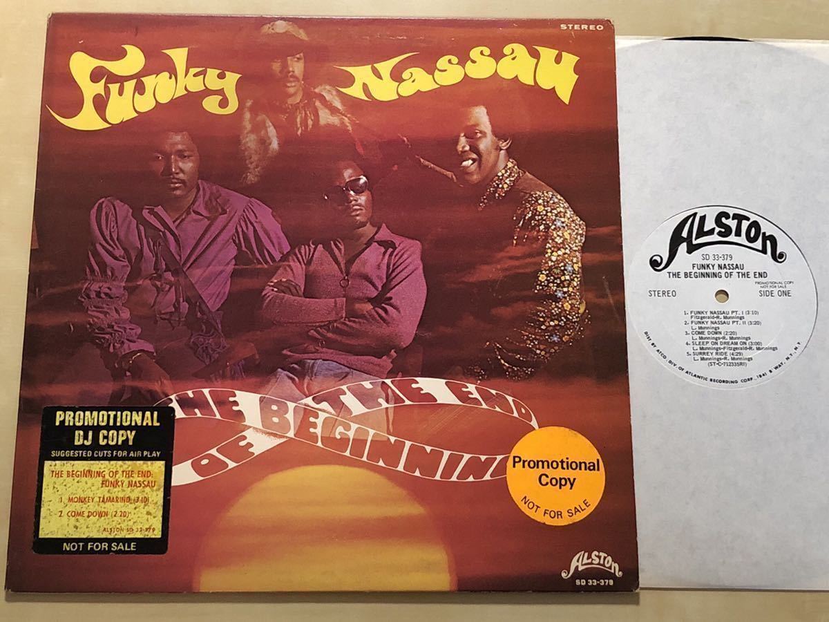 THE BEGINNING OF THE END / FUNKY NASSAU-USオリジナル盤WHITE LABEL PROMO COPY ...