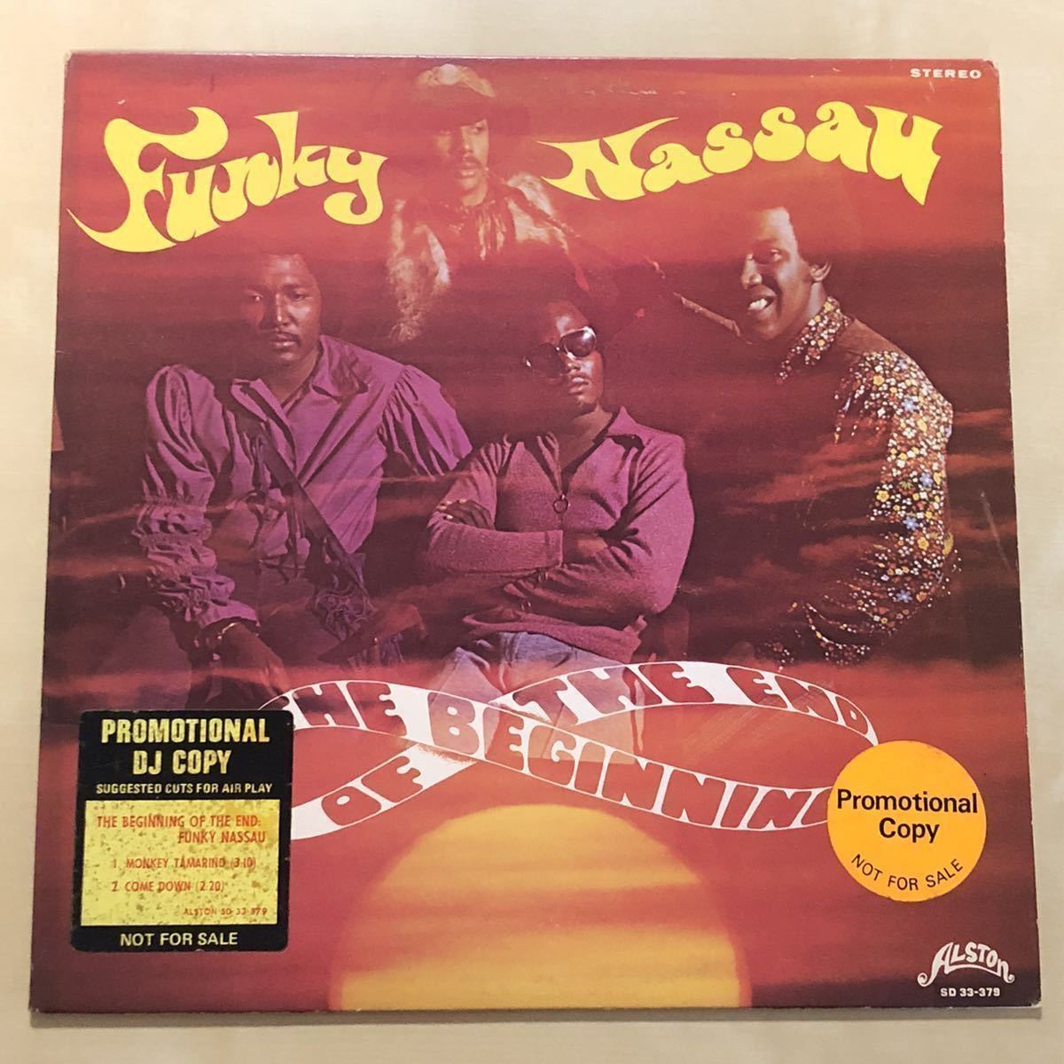 THE BEGINNING OF THE END / FUNKY NASSAU-USオリジナル盤WHITE LABEL PROMO COPY ...